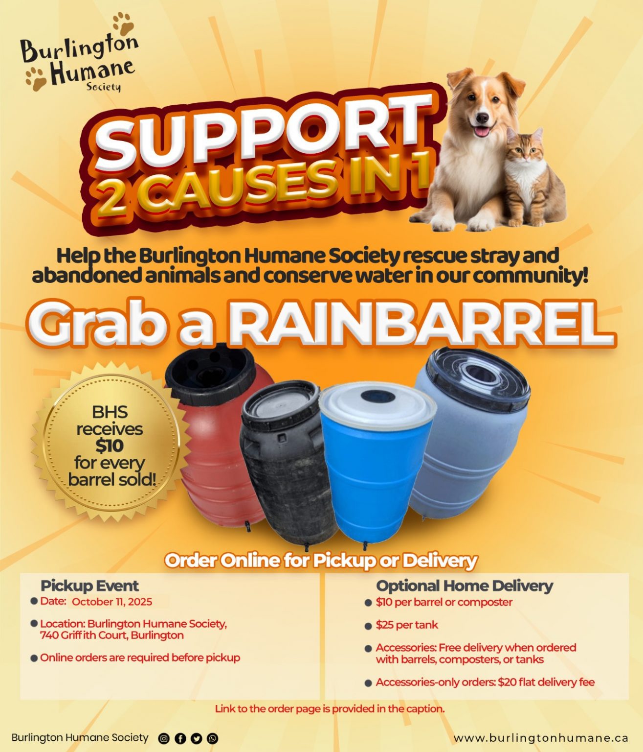 Burlington Humane Society | Ontario's Premier No Kill Shelter
